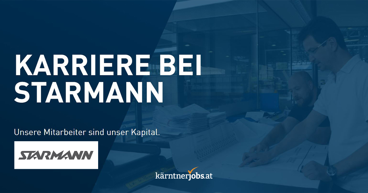 Jobs bei Starmann GmbH | kärntnerjobs.at